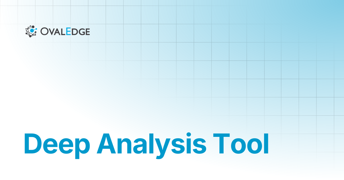 Deep Analysis Tool | Knowledge Portal