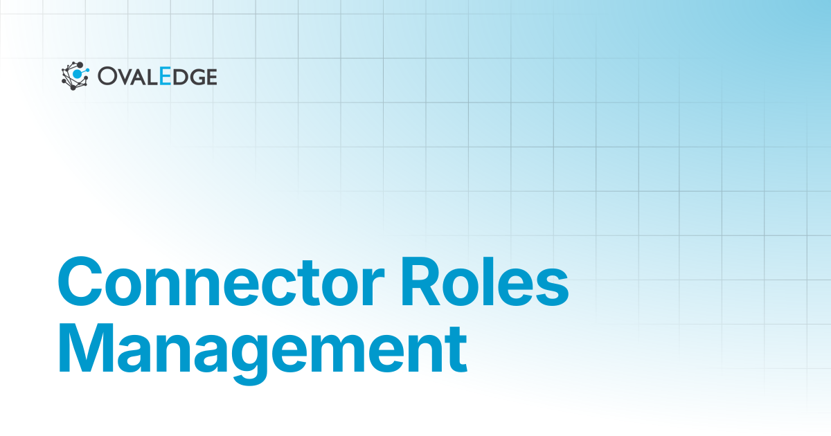 Connector Roles Management | Knowledge Portal